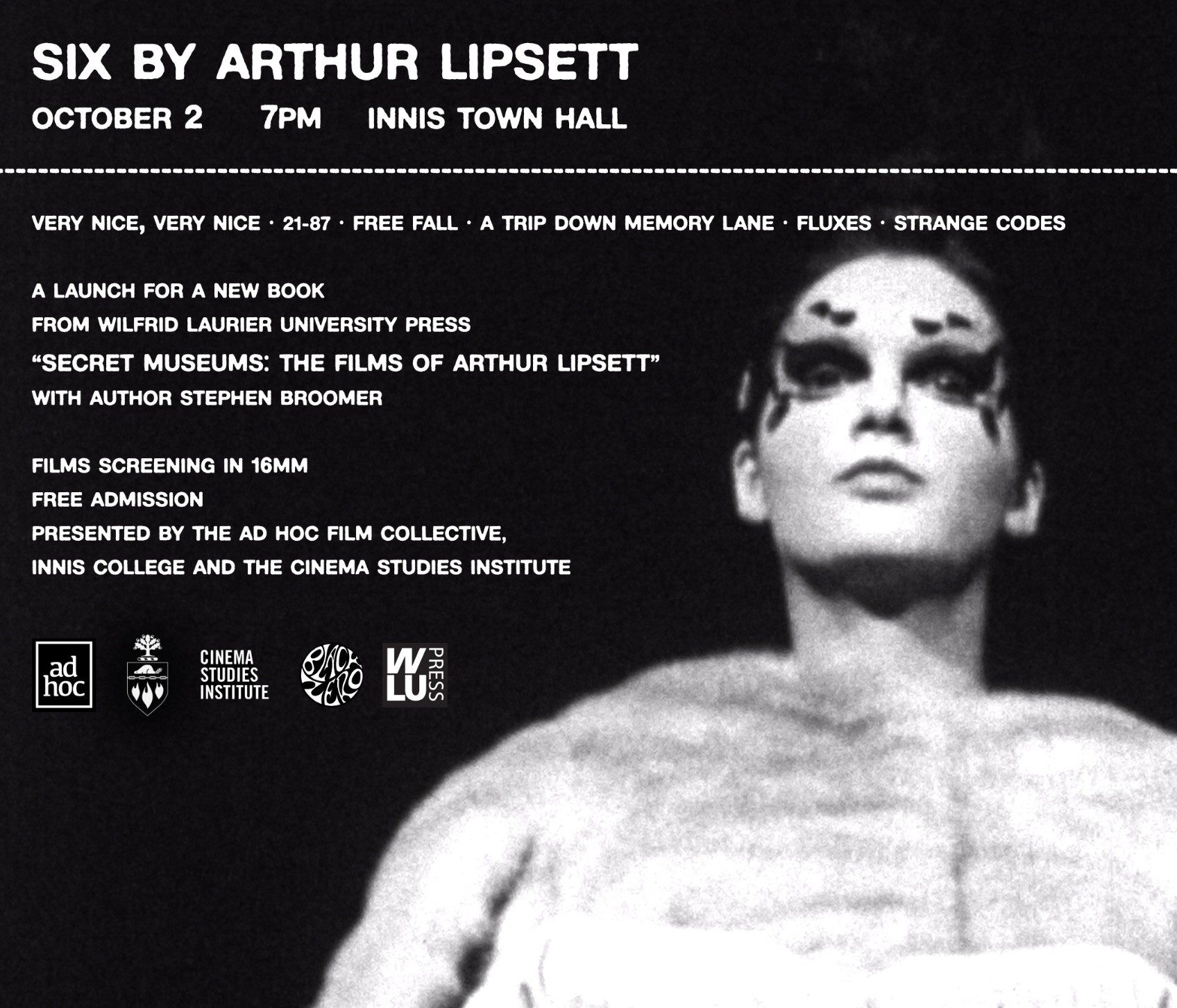 AD HOC #79: SIX BY ARTHUR LIPSETT, A BOOK LAUNCH FOR "SECRET MUSEUMS ...